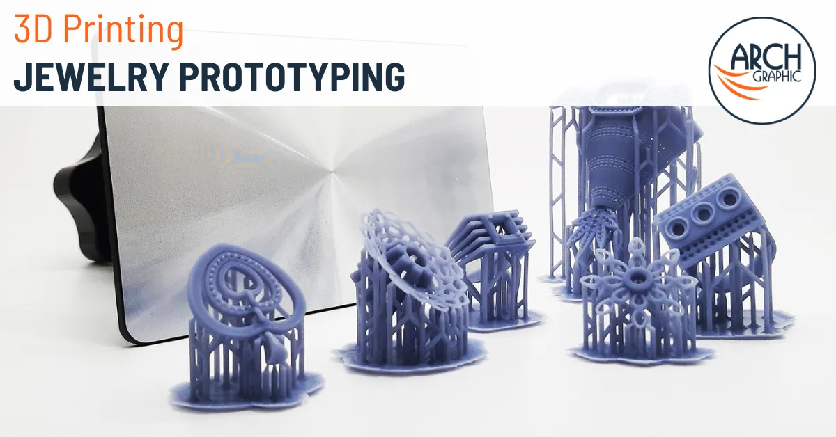 Jewelry Prototype | 3D Arch Graphic